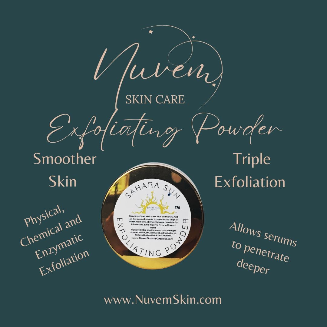 Sahara Sun Exfoliating Powder | Desert Dreams Organics